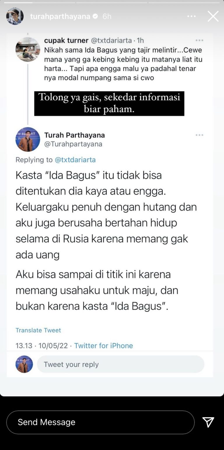 Terungkap Perbedaan Kasta Turah Parthayana dan Istri, Triyana Mahadewi ...